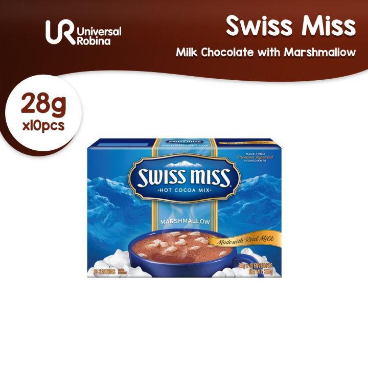 Swiss Miss Milk Chocolate With Marshmallow (28g x 10) | Lazada PH