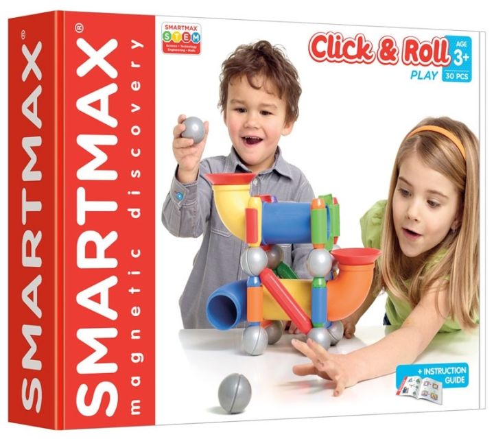 SMARTMAX, Ball Run Click & Roll ของเล่นเสริมพัฒนาการ STEM ตัวต่อ ...
