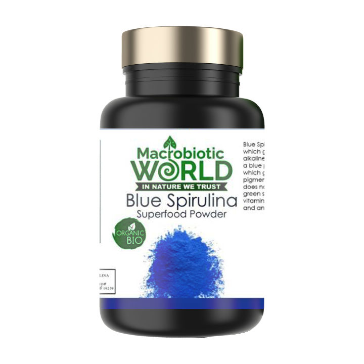 Organic/Bio Blue Spirulina Powder ผงสาหร่ายบลูสไปรูลิน่า | Lazada.co.th
