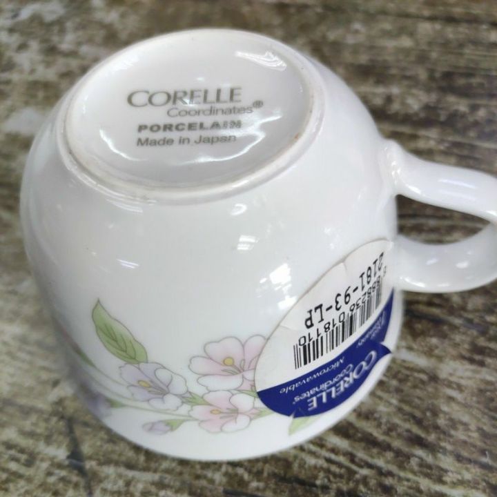 Corelle Cup Porcelain Pastel Bouquet (Made in Japan) | Lazada