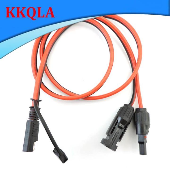 QKKQLA Dc Sae Connector Cable To Solar Panel Power Adapter Wire ...