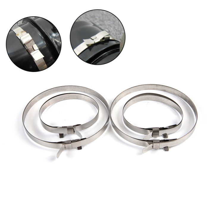 Maraa 4pcs Axle CV Joint Boot Clips Kit Stainless Steel Cable Tie ...