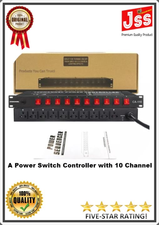 10-Channel Power Switch Controller Power Controller Super Heavy Duty ...