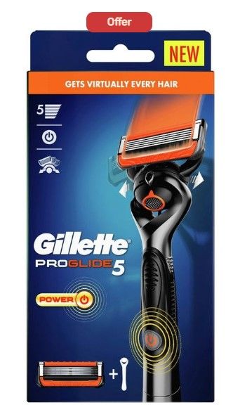 Gillette Proglide Power handle | Lazada Singapore