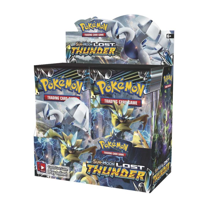 Pokémon TCG: Sun & Moon-Lost Thunder Booster Display Box (36แพ็ค) การ์ด ...