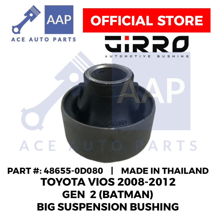 Girro Toyota Vios 2008-2012 Gen 2 Batman Big Suspension Bushing Made in ...