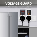 【Clearance】 Automatic Voltage Protector Socket Ac 220v Adjustable 16a ...