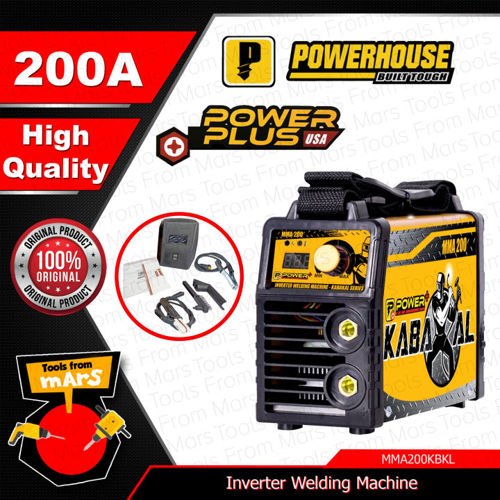 POWERHOUSE KABAKAL Series MMA200KBKL 200A / INGCO MMA3153P 315A / MMA3502P 350A IGBT Inverter ...