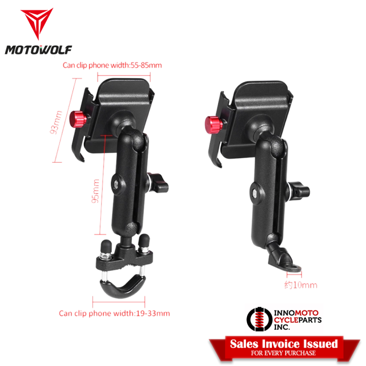 Motowolf Motorcycle Cellphone Holder MDL2821 | Lazada PH