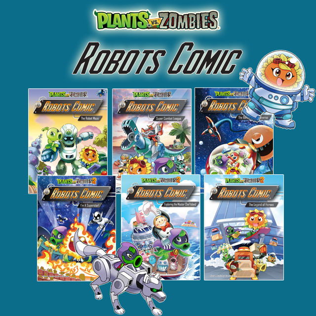 Plants VS Zombies 2 (Robots Comic) | Lazada