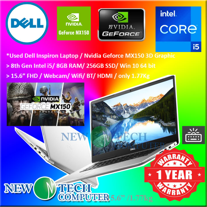 *Used / 2nd Hand / Budget Gaming Dell Inspiron 5580 8th Gen Intel Core ...