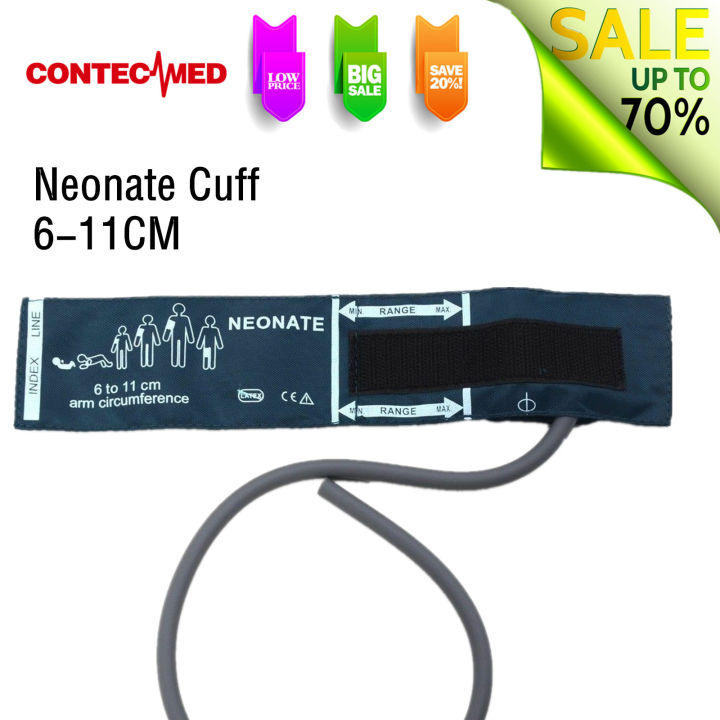 CONTECMED Neonatal cuff 6-11 arm circumference Reusable NIBP Cuff Blood ...