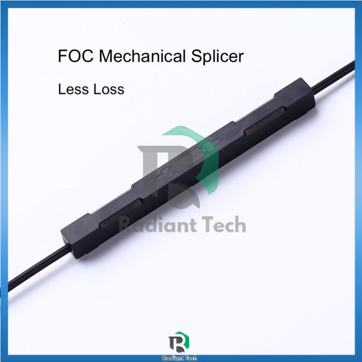 10pcs Fiber Optic Mechanical Splicer Fast Connector Optic Drop Cable ...