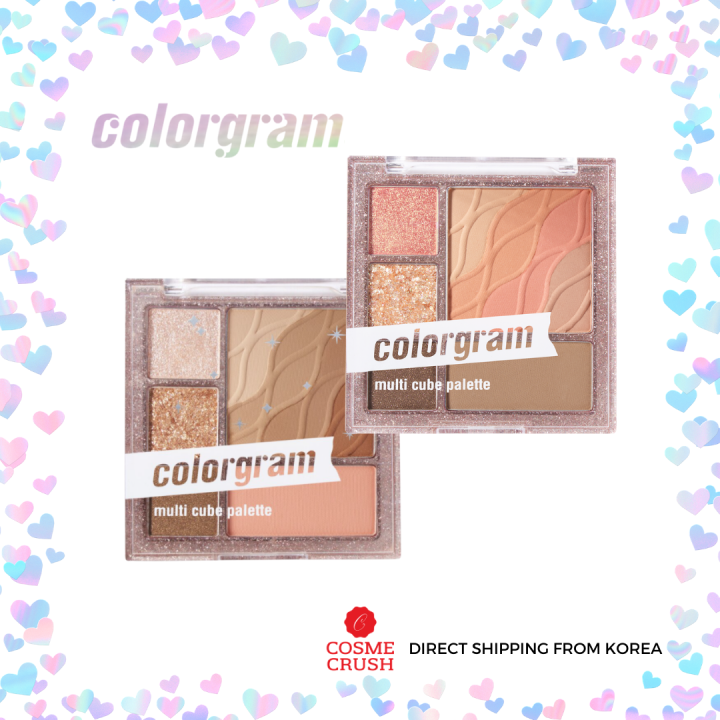 COLORGRAM Multi Cube Palette | Lazada Indonesia