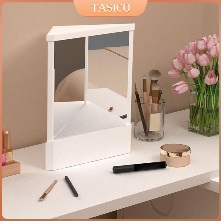 Tasico Non Reversing Mirror Makeup Mirror Smooth Freestanding Inverted ...