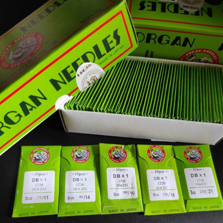 DB ORGAN taiwan sewing needles DBx1 DB x 1 Smallhole hispeed hi speed ...