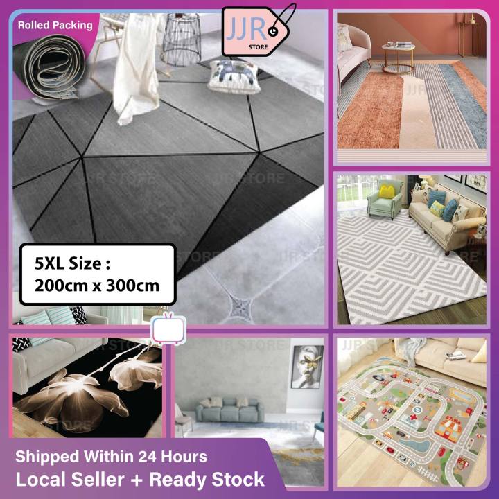 [JJR Store] Karpet Velvet Saiz 5XL Carpet Velvet Size 5XL Various ...