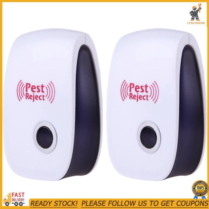 [LYOUTDOOR]Electronic Mouse Repeller Plug-in for Home and Kitchen Pest ...