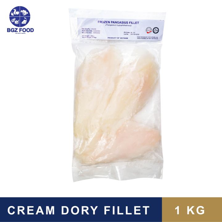 BGZ FOOD CREAM DORY PANGASIUS FILLET 80/20 | Lazada PH