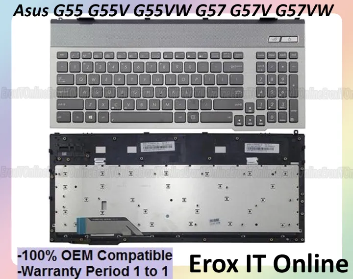 Asus G55 G55V G55VW G57 G57V G57VW Series V132662AK1 Laptop Keyboard ...