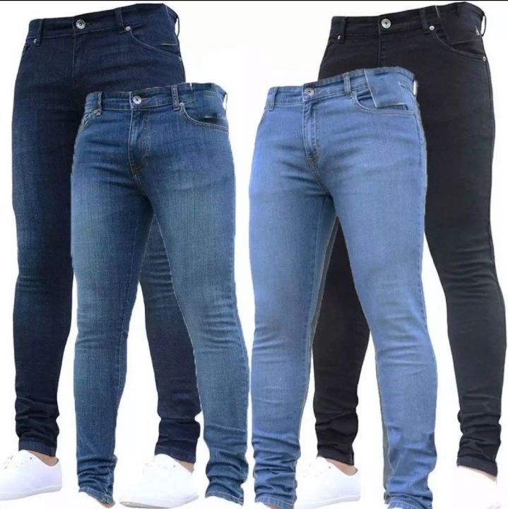 ONE ME#COD Denim Stretchable Maong Jeans skinny Pants for Men's size:28 ...