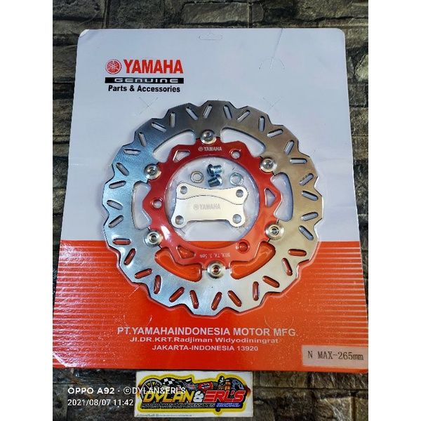 YAMAHA BIG DISC PLATE 265MM FOR AEROX 155/NMAX 155 | Lazada PH