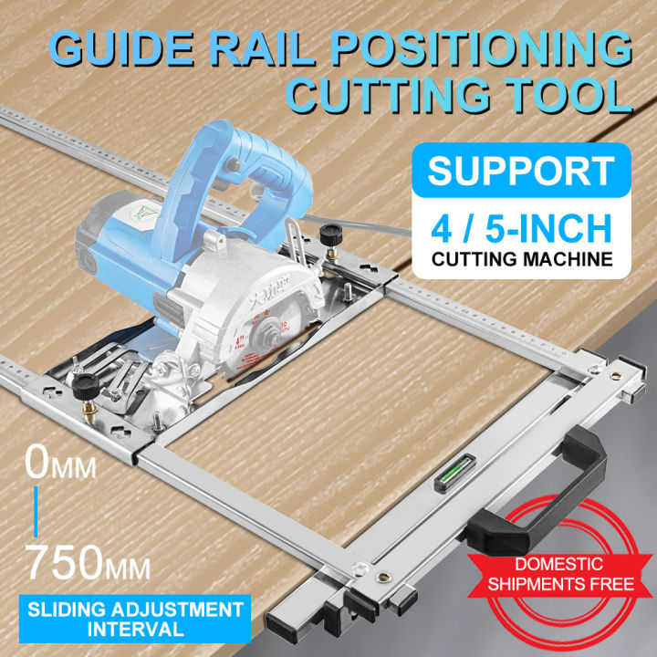 Saw Guide Rail For 4/5/7 inches Electricity Circular Saw Multi-function ...