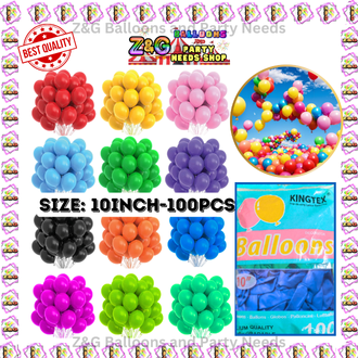 10" STANDARD COLOR BALLOONS | THICK QUALITY BALLOONS | 100PCS | Lazada PH