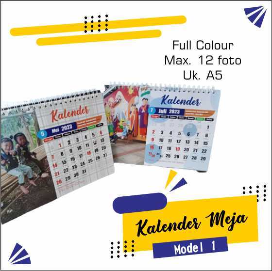 Kalender Meja Pakai Foto Sendiri | Lazada Indonesia