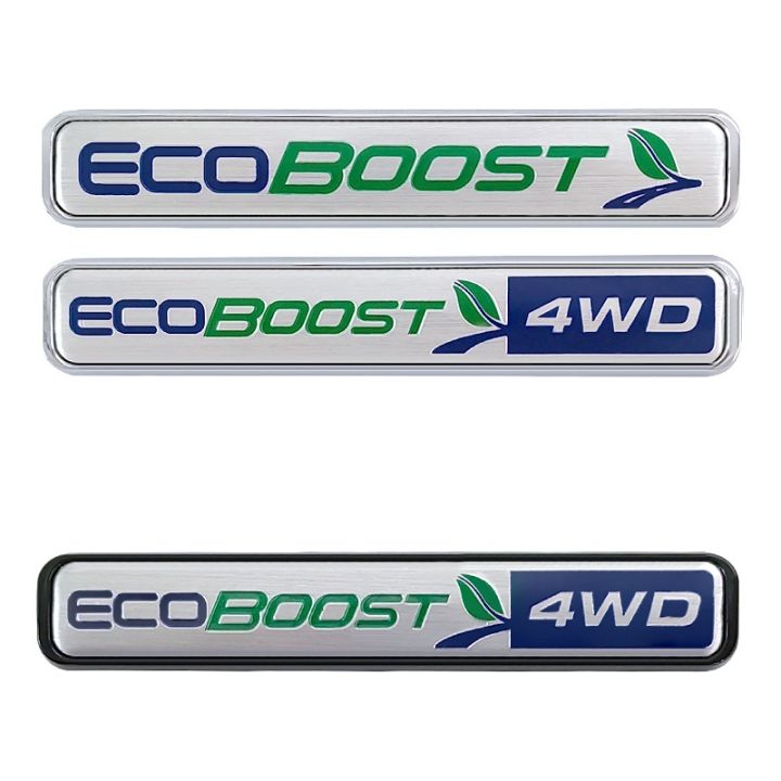 Ecoboost 4WD logo for Ford Focus Mondeo Ecosport Kuga ESCORT Fiesta Eco ...