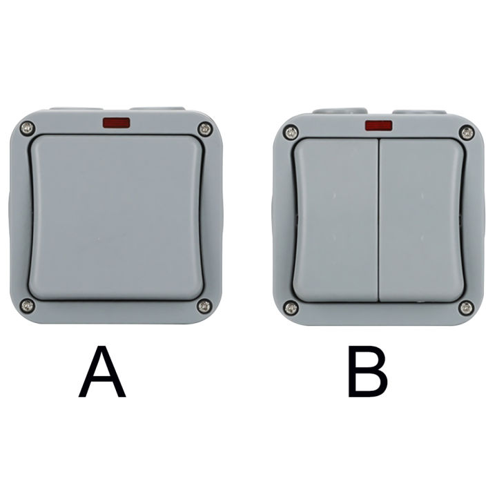 Outdoor Waterproof Switch Garden Swimming Pool Anti Rainstorm Splash ...