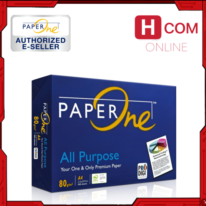 PaperOne A4 All Purpose 80gsm - 500 Sheets (Blue Pack) | Lazada