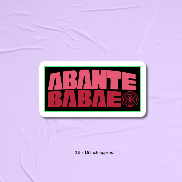 ABANTE BABAE | Jeepney Signboard | Vinyl Laminated Waterproof Stickers ...