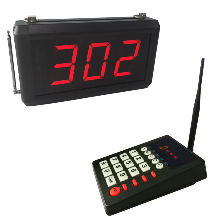Wireless Restaurant Calling System Number Display System Restaurant ...