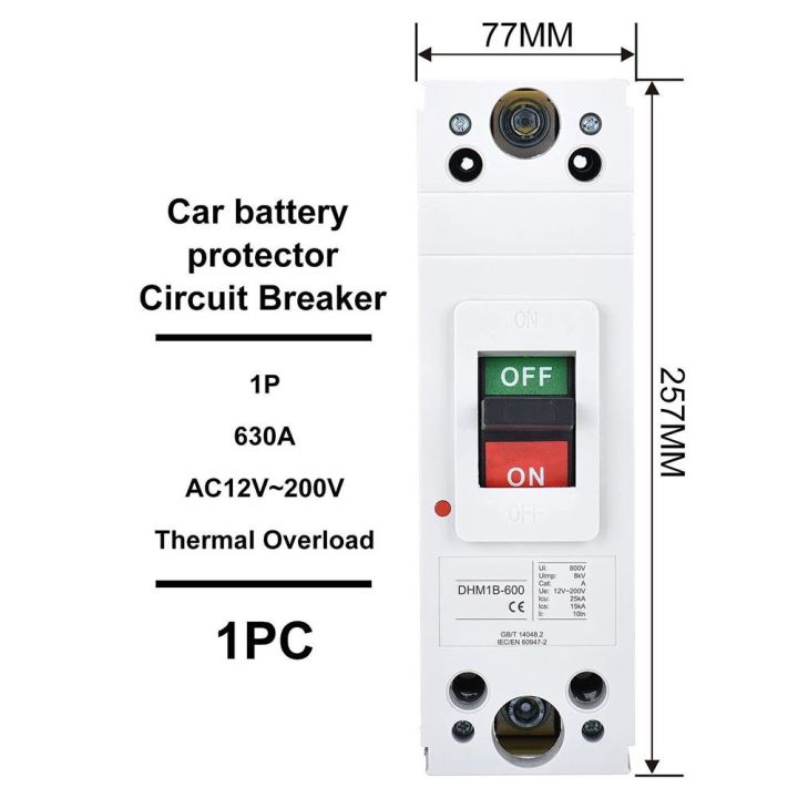 Nice Circuit Breaker Top Protector Solar PV Solar Power Switch ...