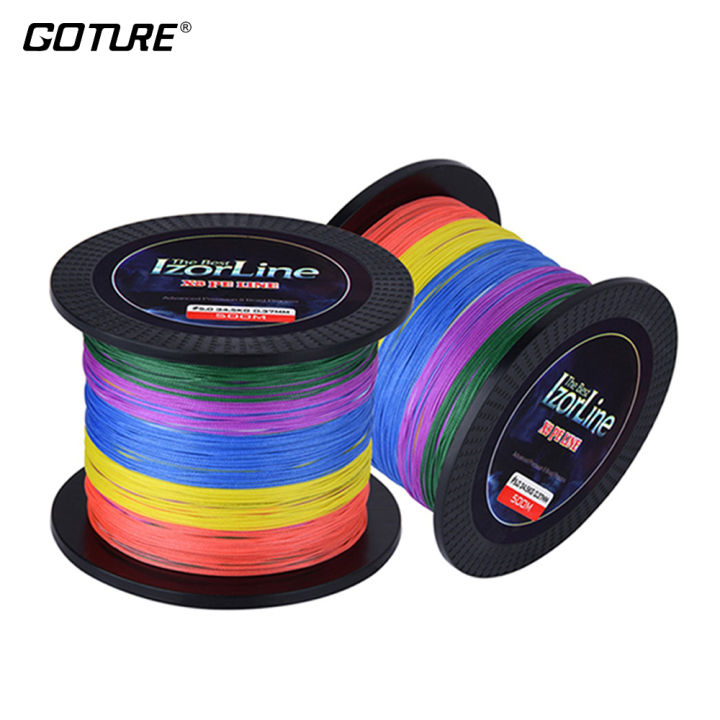 Goture IzorLine 8 Strands 300m/500m PE Braided Fishing Line ...