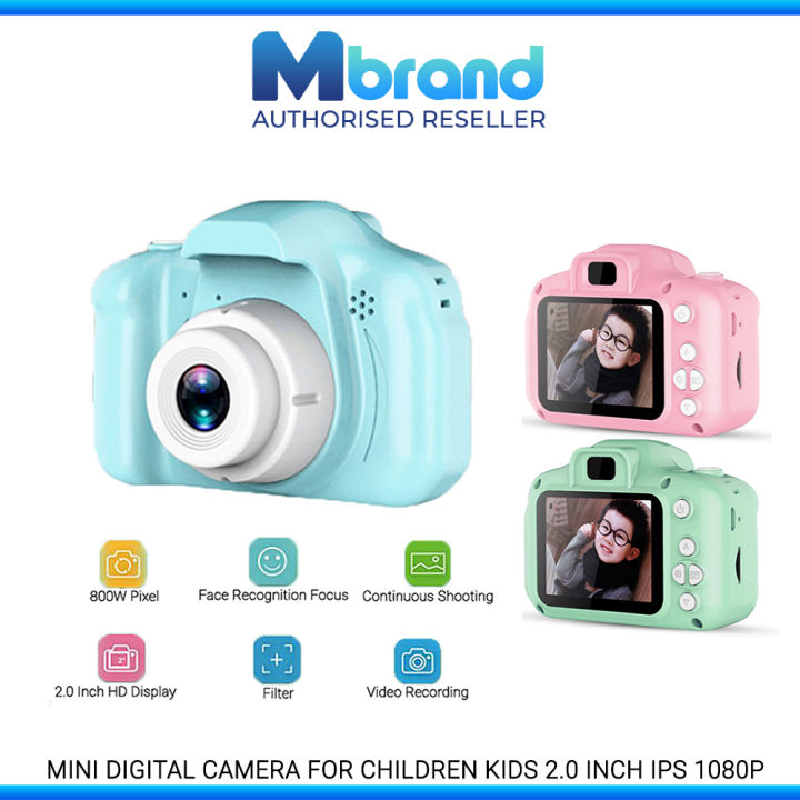 HD 2.0 Inch IPS 1080P Mini Digital Camera for Children Kids Cameras ...