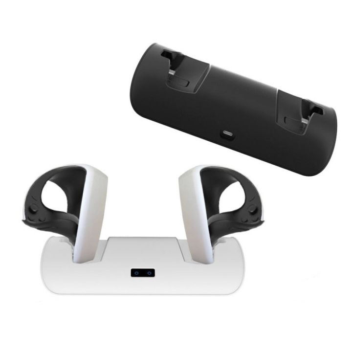 For PS VR2 Handle Charging Dock with Display Lightfor PSVR2 Gamepad ...