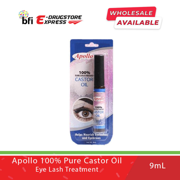 BFI E-Drugstore Apollo 100% Pure Castor Oil 9ml Eye Lash Treatment ...