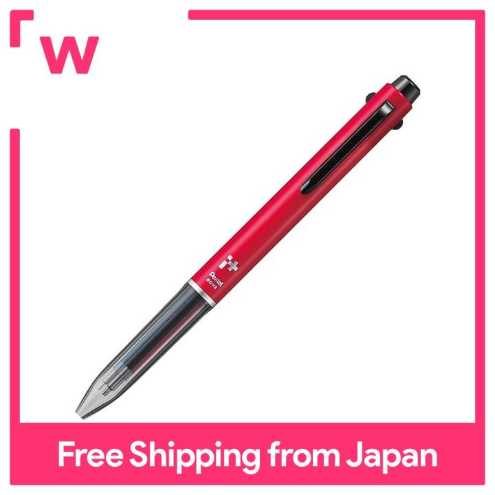 Pentel 3-color ballpoint pen i Plus Black Edition BGH3MBR1 Red | Lazada PH