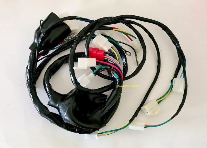 HONDA WAVE 100R NO STARTER WIRING WAYAR LENGKAP FULL SET KICK STARTER ...