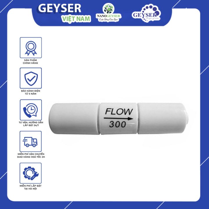 Van nước thải, van Flow nối nhanh 300cc dùng cho máy lọc nước RO ...