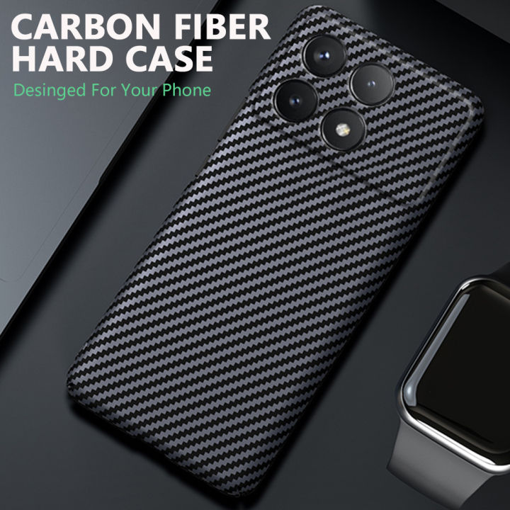 POCOX6 Carbon fiber Hard Case for Xiaomi POCO X6 Pro Slim and ...