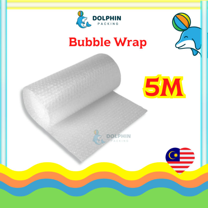 Bubble Wrap Single layer / Double Layer Bubble Wrap 5M | Lazada