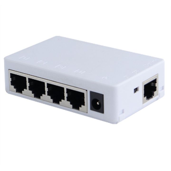 4 Port POE Extender 100Mbps 1 in 4 Out 250 Meters Network Switch ...