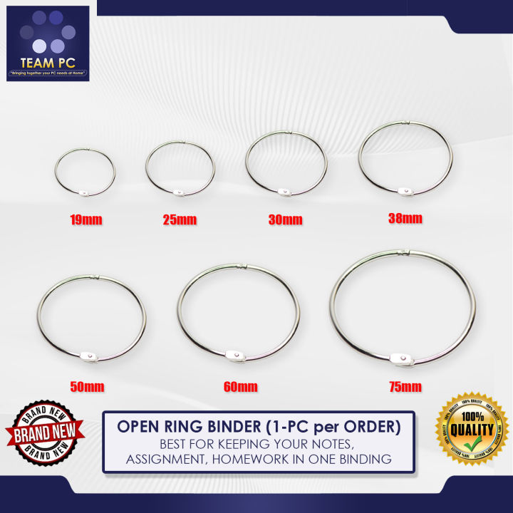 OPEN RING BINDER (1-PC per ORDER), BEST FOR KEEPING YOUR NOTES ...
