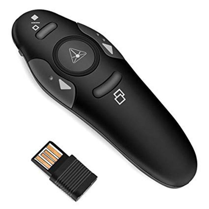 Laser Pointer USB Wireless Presenter Remote untuk Presentasi Powerpoint ...
