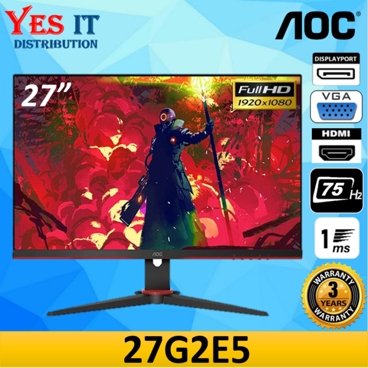 AOC 27 Q27B3M2 75Hz / Q27B2S2 100Hz / Q27G2S 155Hz IPS 1ms FHD ...