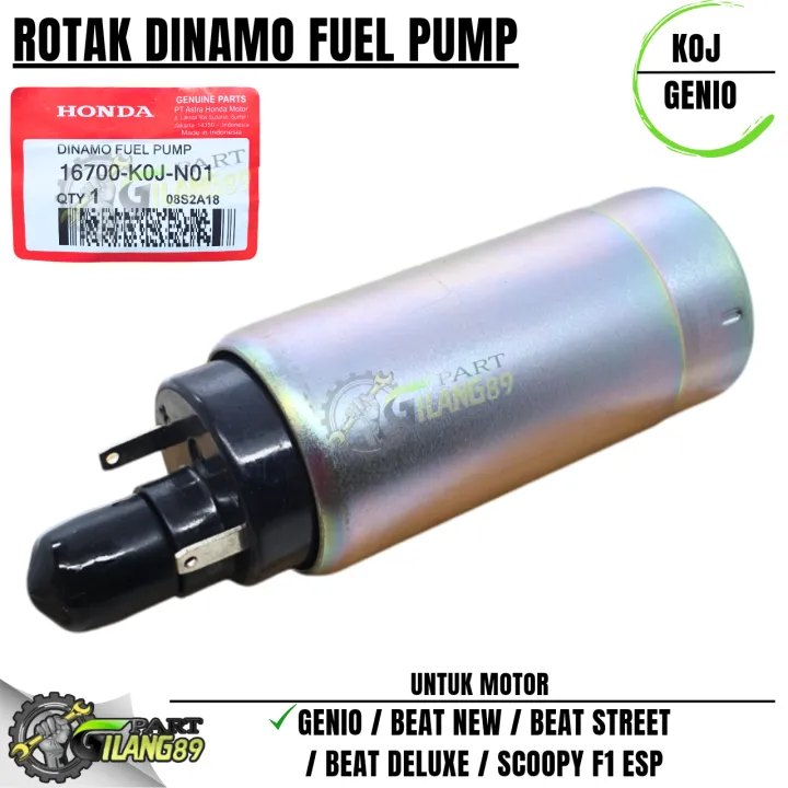 Rotak dinamo fuel pump genio beat street beat new beat deluxe scoopy f1 ...