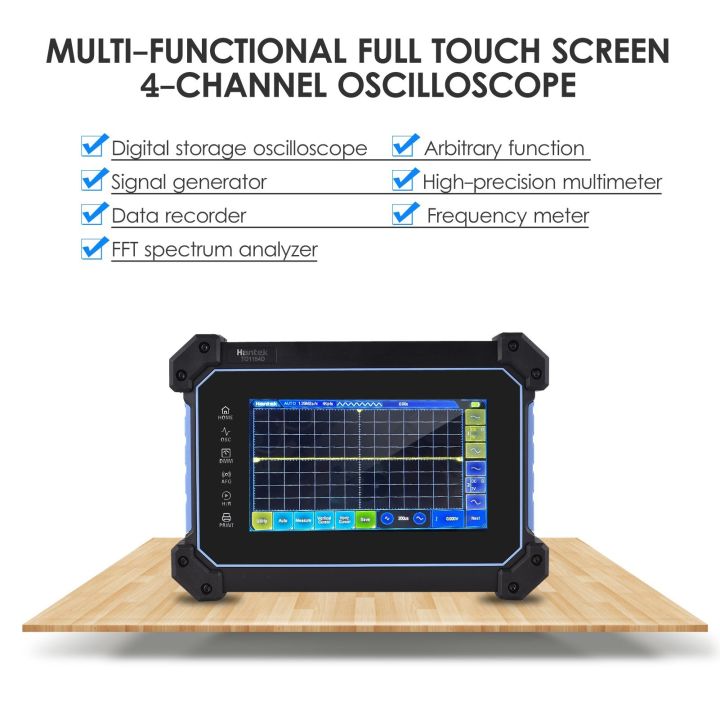 Hantek TO1154D 3 IN 1 7-inch TFT LCD Screen 4-Channel Signal Generator ...